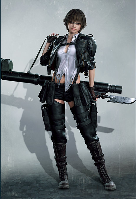 Lady（A character in the action game series Devil May Cry.）_Baiduwiki
