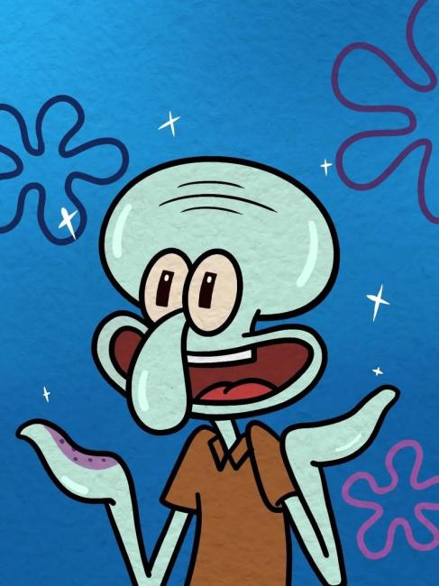 Squidward Quincy Tentacles（A main character in the American animated ...