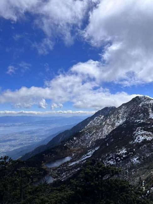 Lan Feng（A peak of Cangshan Mountain in Dali, Yunnan Province.）_Baiduwiki
