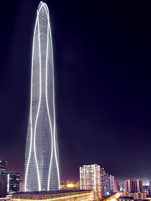 Tianjin CTF Finance Center（The tallest building in northern China, the ...