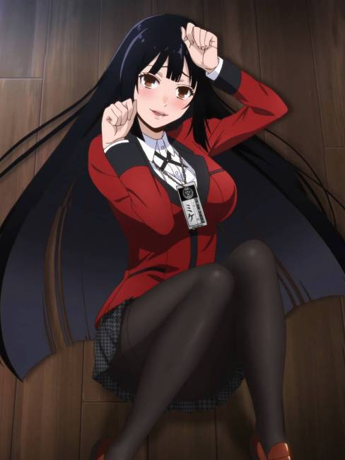 Jabami Yumeko（La protagonista femenina del manga japonés *Kakegurui* y ...