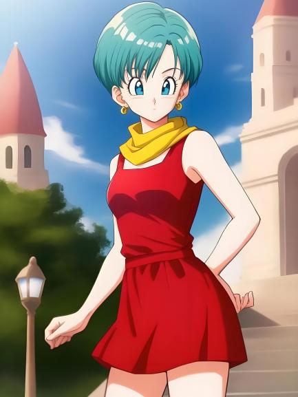 Bulma（Protagonista femenina del manga japonés Dragon Ball y sus obras ...