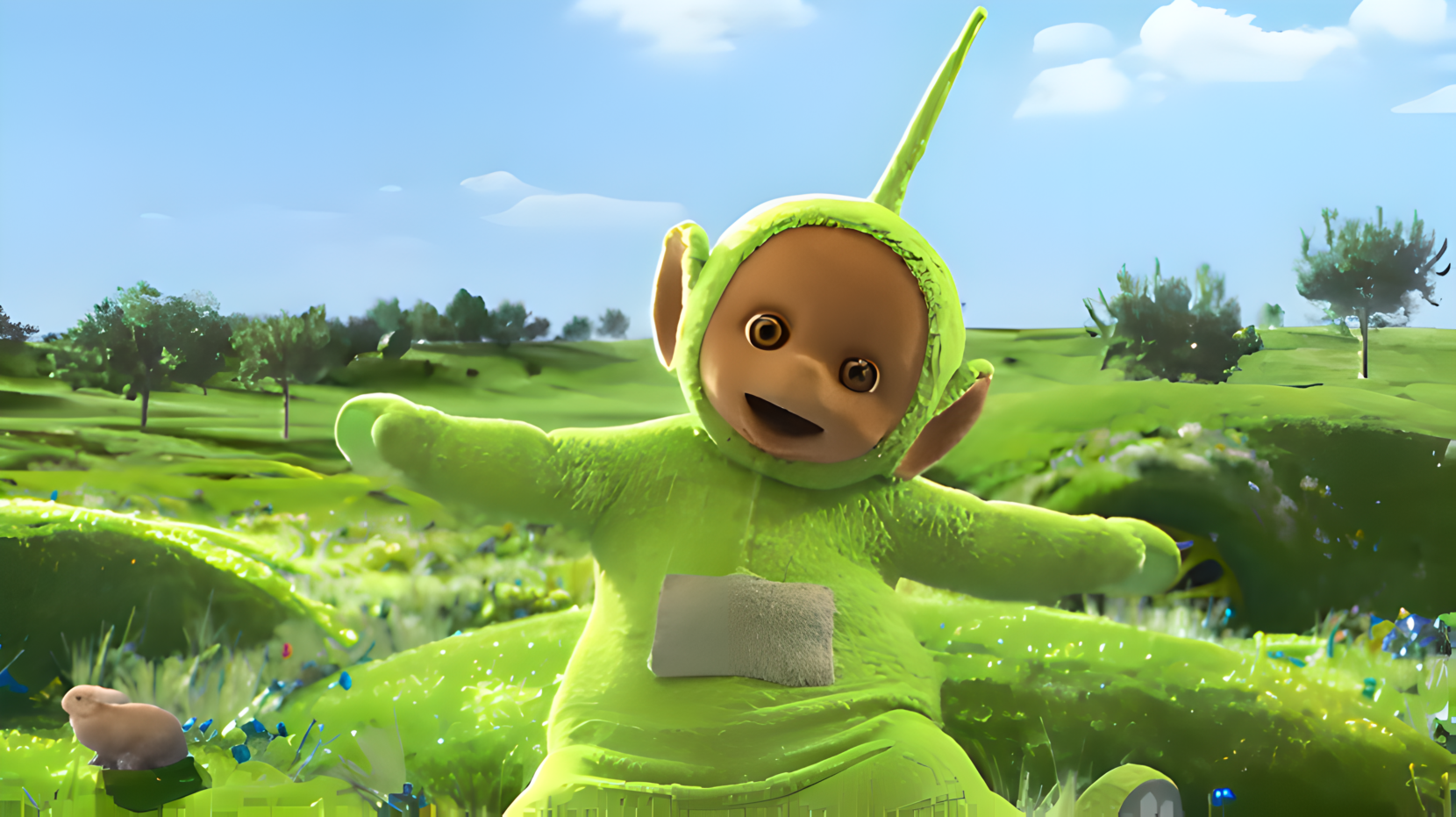 Dipsy（A character from the British animated series Teletubbies.）_Baiduwiki