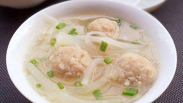 Beef Meatball and Shredded White Radish Soup_Baiduwiki