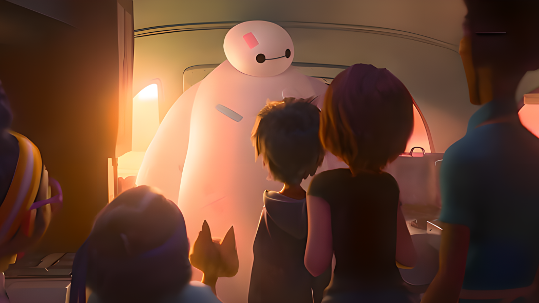 Baymax（a robot in the film Big Hero 6）_Baiduwiki