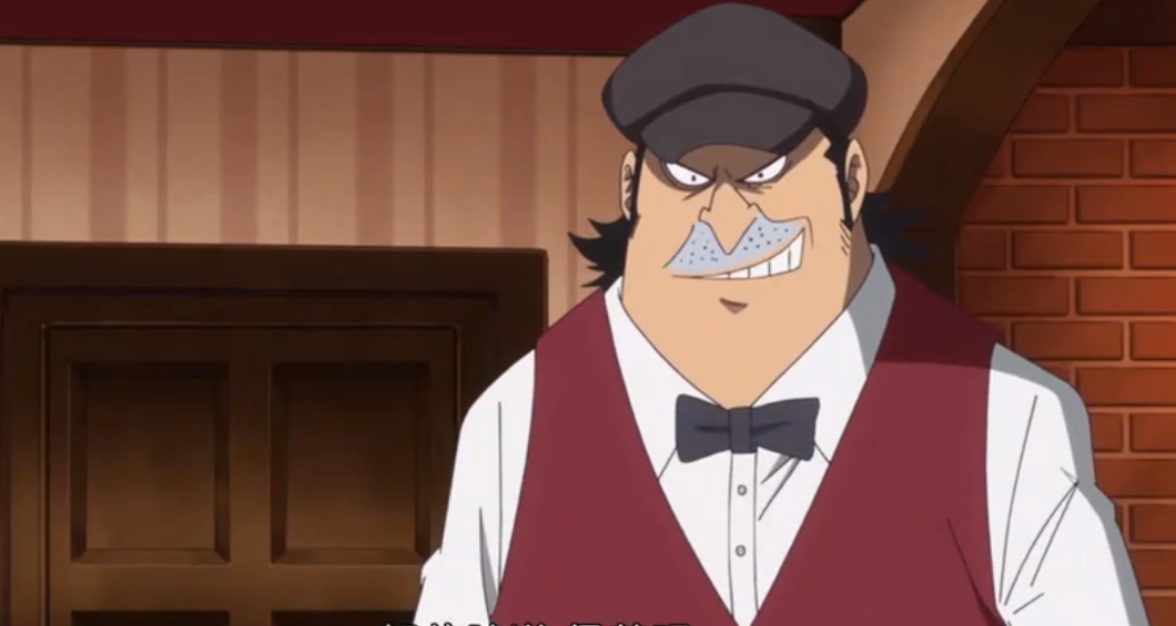 Capone Bege（A character in the Japanese manga *One Piece*.）_Baiduwiki