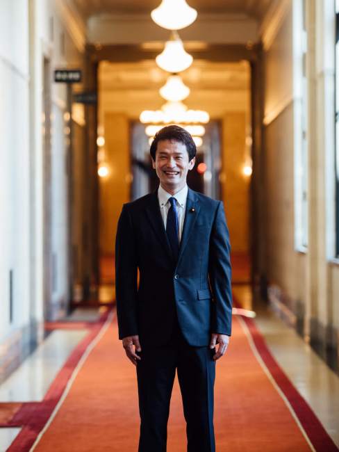 Jun'ya Ogawa（President of Japan's Centrist Reform Federation）_Baiduwiki