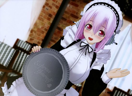 SUPERSONICO（A virtual idol character from the Japanese company Nitro+ ...