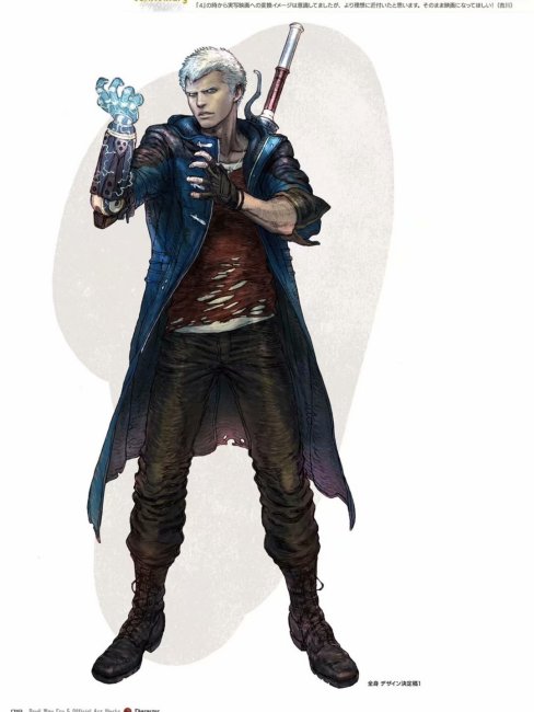 Nero（A character in the action game series Devil May Cry.）_Baiduwiki