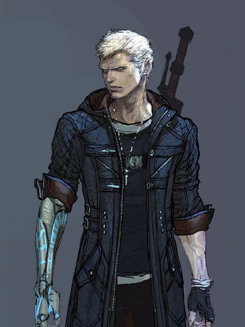 Nero（A character in the action game series Devil May Cry.）_Baiduwiki