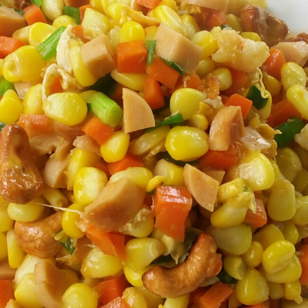 Five-Color Dish（A Chinese home-style dish with main ingredients such as ...