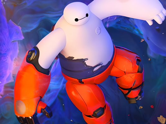 Baymax（a robot in the film Big Hero 6）_Baiduwiki