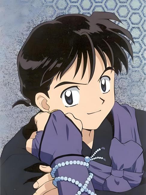 Miroku（a character in the Japanese manga *Inuyasha* and its derivative ...