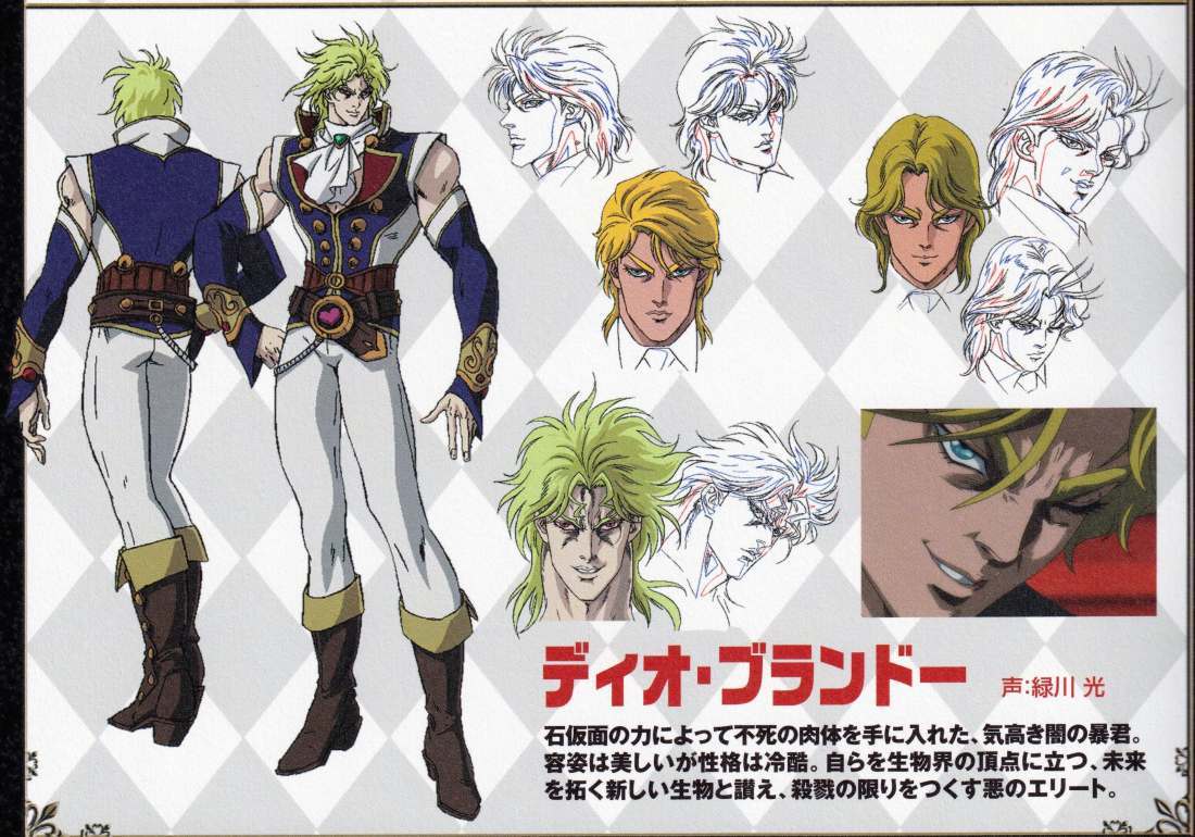 Dio Brando（A character from the Japanese manga *JoJo's Bizarre ...