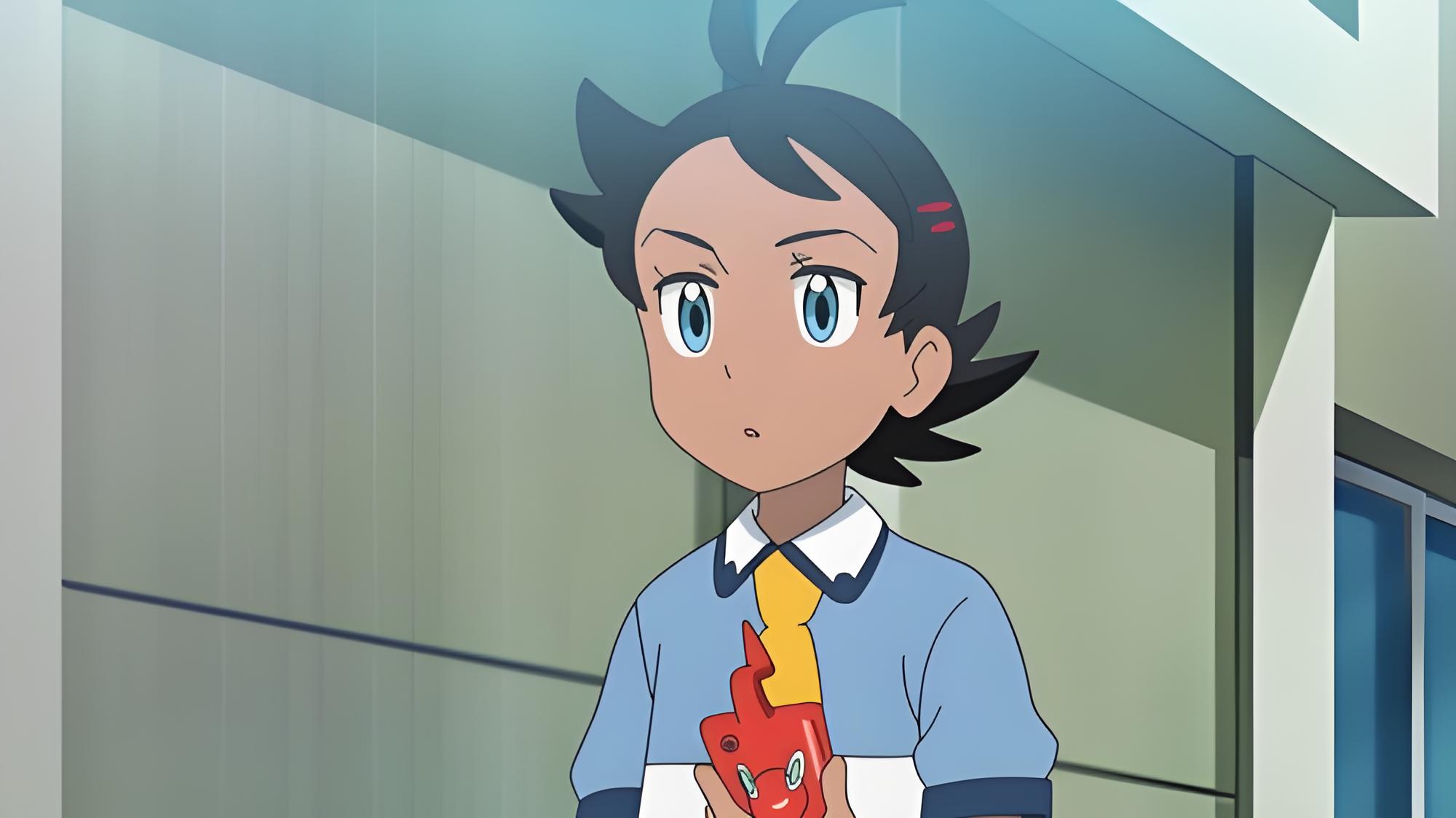 Goh（One of the male protagonists in the Japanese anime series *Pokémon ...