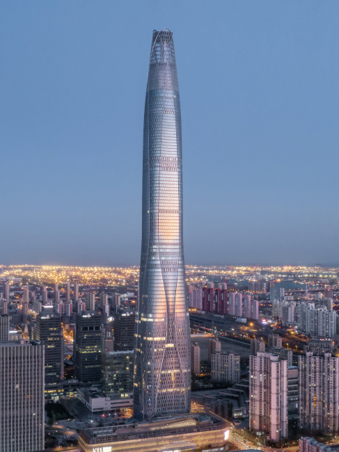 Tianjin CTF Finance Center（The tallest building in northern China, the ...