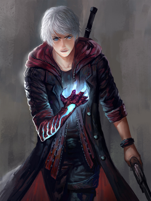 Nero（A character in the action game series Devil May Cry.）_Baiduwiki