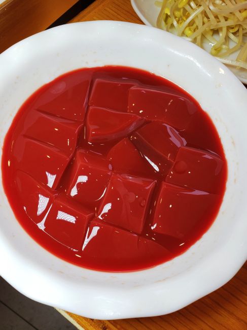 Duck blood_Baiduwiki